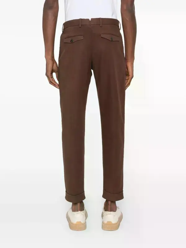 PT TORINO Tapered Trousers - Brown