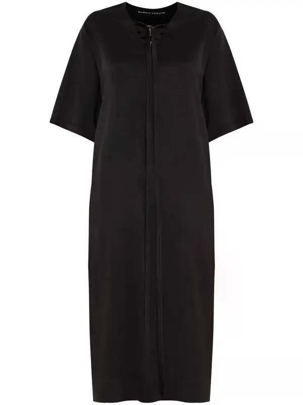 GLORIA COELHO Shift Midi Dress