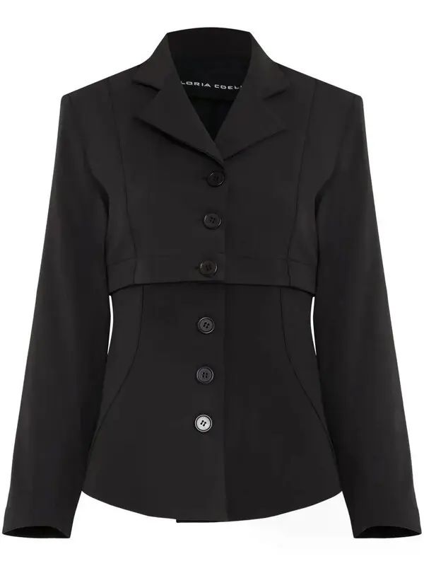 GLORIA COELHO Detachable-hem Blazer