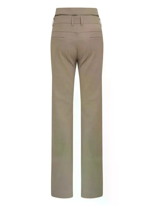 GLORIA COELHO Double-flare Trousers