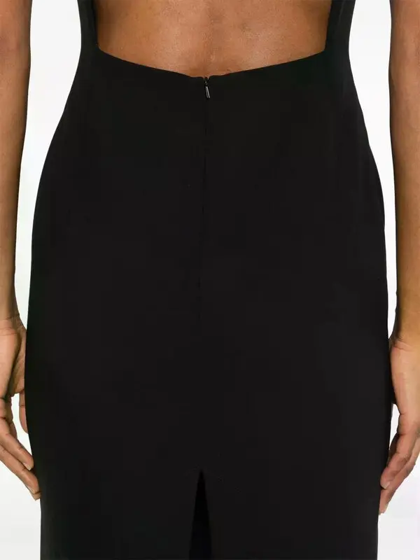 Moschino Open-back Midi Dress
