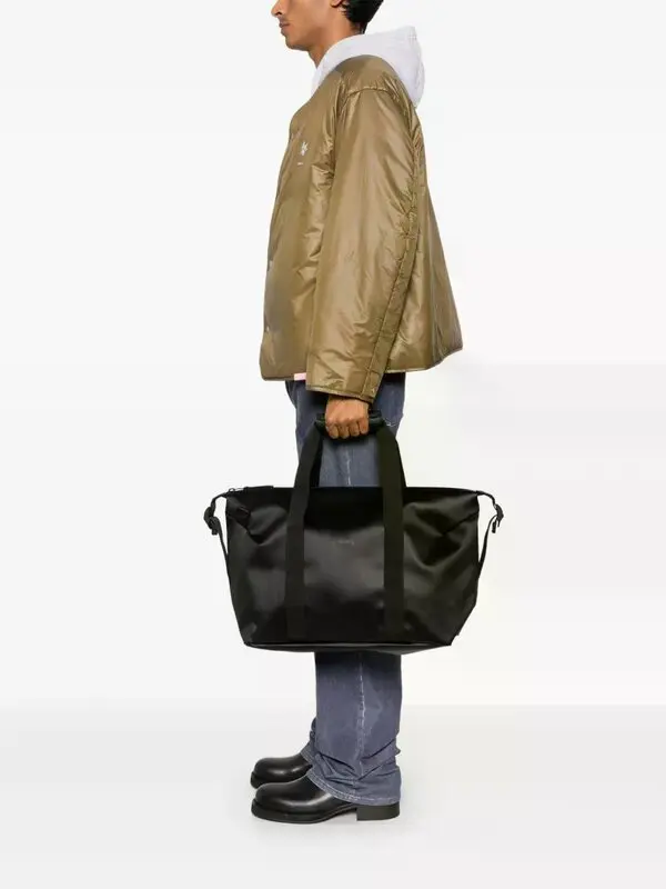 Rains Small Hilo Luggage Bag - Black