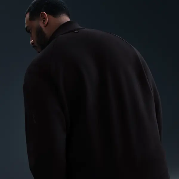 Nike 24.7 Impossiblysoft Dri-fit 1/2-zip Top - Black