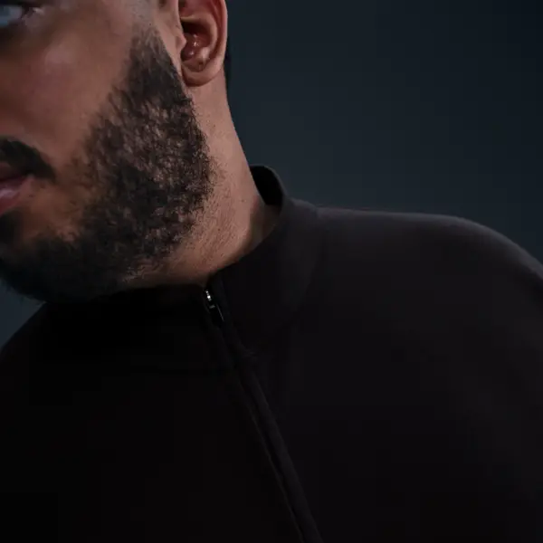 Nike 24.7 Impossiblysoft Dri-fit 1/2-zip Top - Black