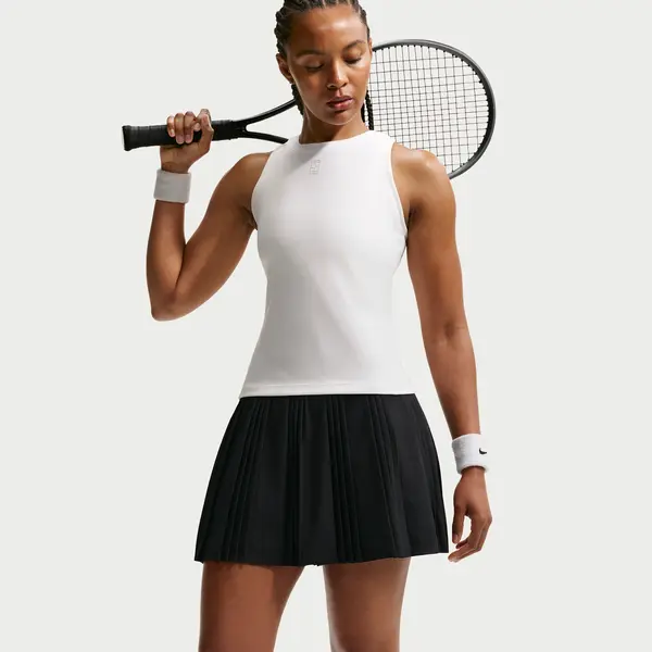 Nike Court Advantage Dri-fit Pleated Tennis Skirt - Black