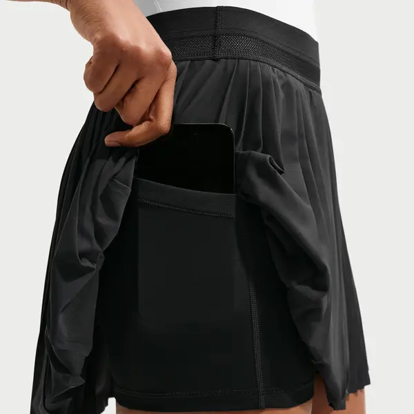 Nike Court Advantage Dri-fit Pleated Tennis Skirt - Black
