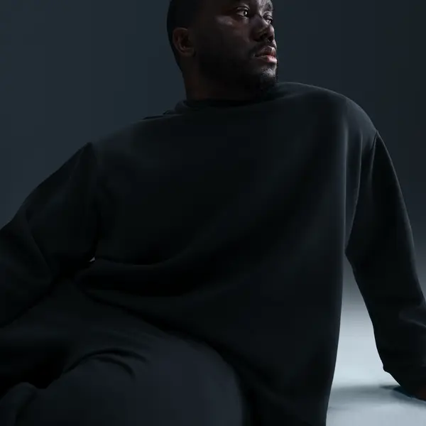 Nike 24.7 Impossiblysoft Dri-fit Crew - Black
