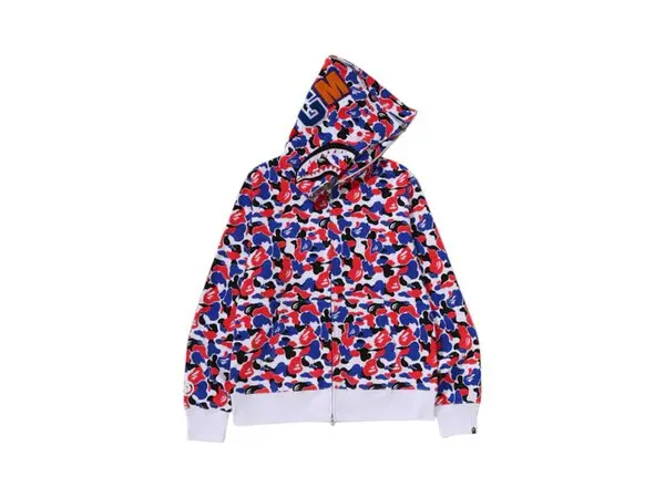 A BATHING APE Store London Shark Full Zip Hoodie