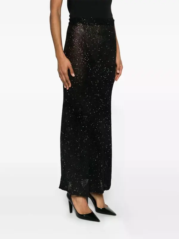 Balenciaga Sequinned Midi Skirt