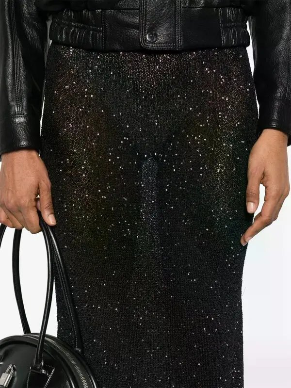 Balenciaga Sequinned Midi Skirt