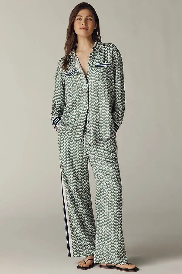Maeve Rudi Silken Buttondown Shirt