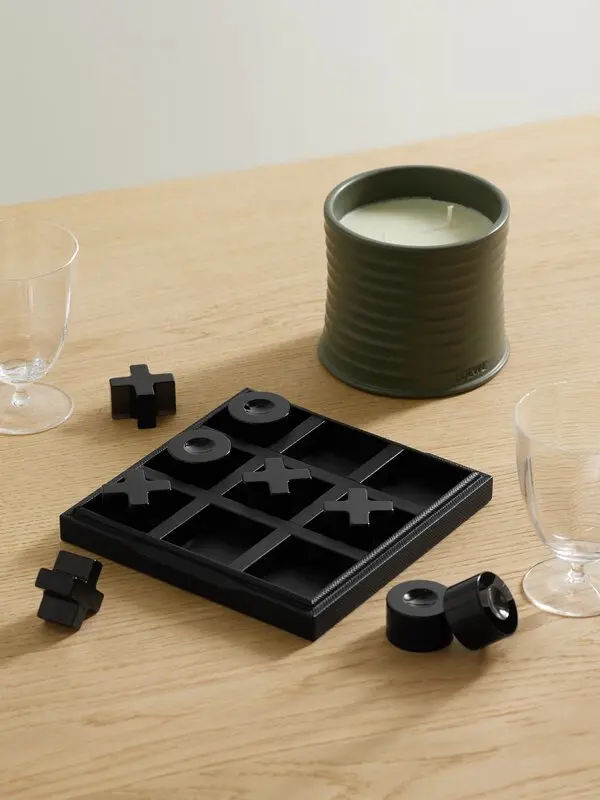Smythson Textured-leather Noughts And Crosses Set