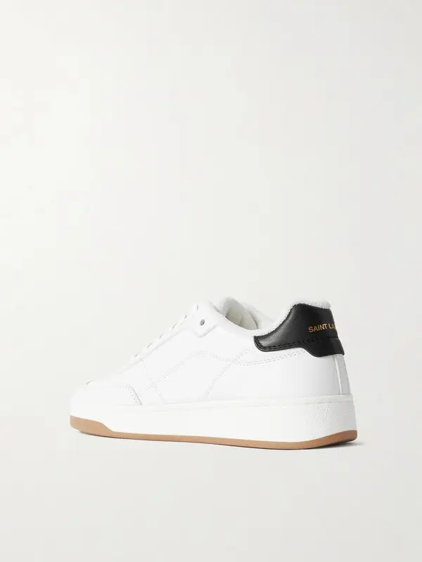 Saint Laurent Sl/61 Logo-print Leather Sneakers