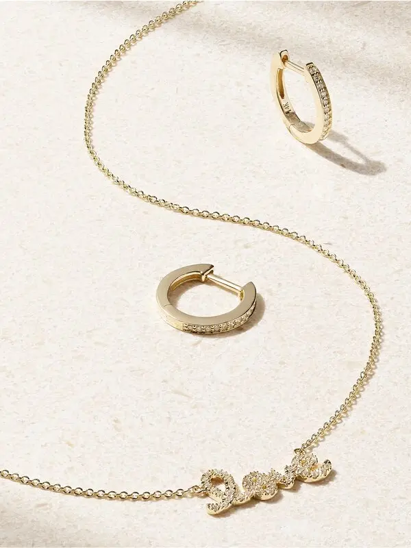 SYDNEY EVAN 14-karat And Diamond Jewelry Set