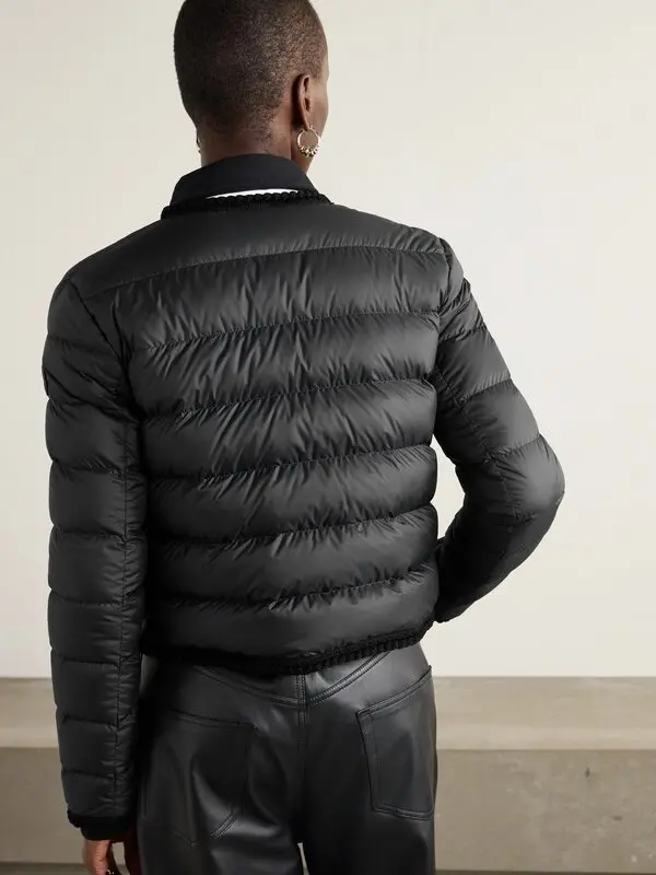 Moncler Gencay Quilted Down Jacket - Black