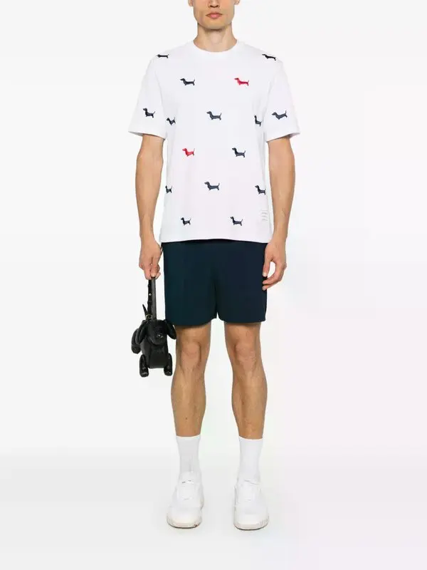 Thom Browne Mid-rise Track Shorts