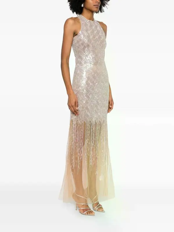 Amen Sequinned Gown
