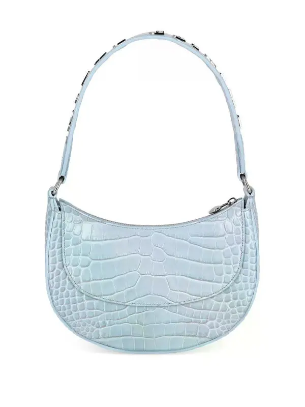 Philipp Plein Croco-printed Tote Bag - Blue