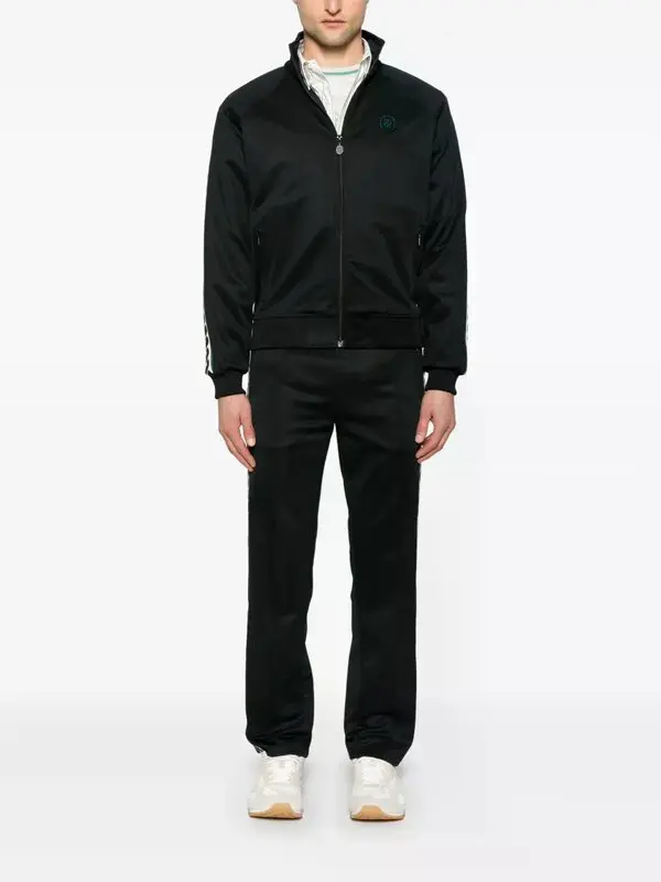 Drole De Monsieur Side-stripe Track Jacket - Black