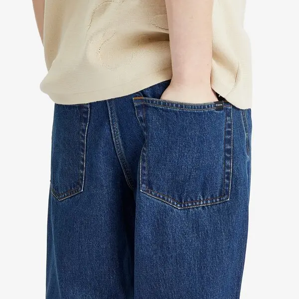 Paul Smith Relaxed Fit Embroidered Stripe Denim Jeans
