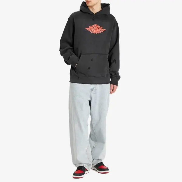 JORDAN Rare Air Pullover Fleece Hoodie - Black