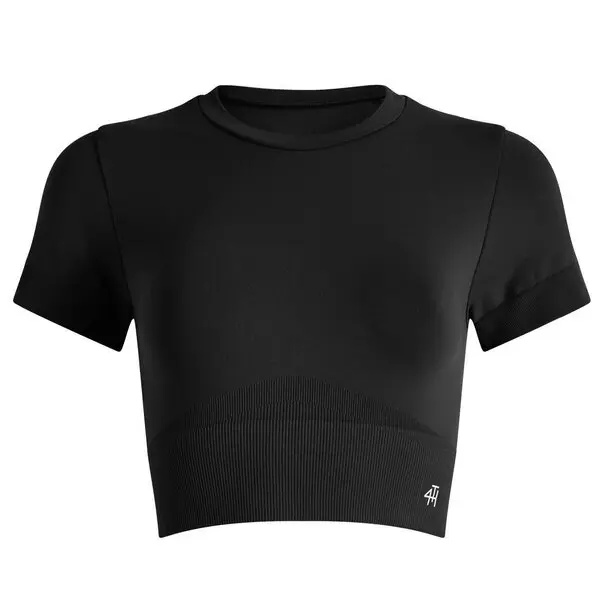 4TH & RECKLESS Brogan Sports Crop Top - Black