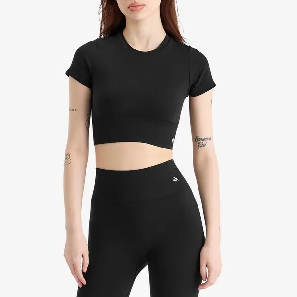 4TH & RECKLESS Brogan Sports Crop Top - Black