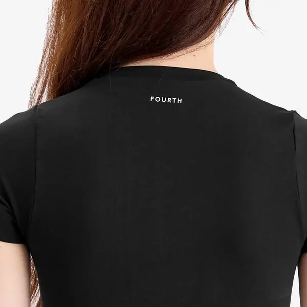 4TH & RECKLESS Brogan Sports Crop Top - Black