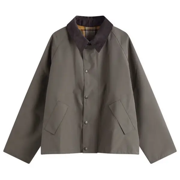 Barbour Os Reversible Transporter Jacket - Ashpalt Grey