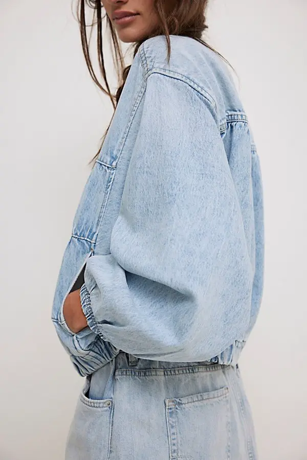 Free People We The Free Layla Denim Jacket