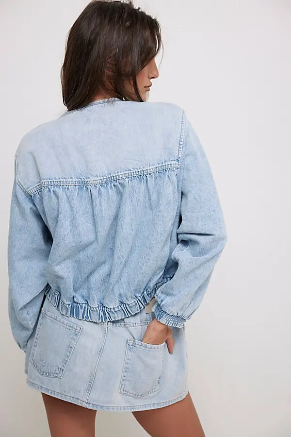 Free People We The Free Layla Denim Jacket