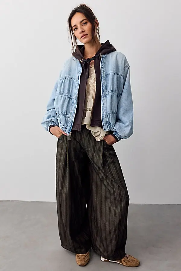 Free People We The Free Layla Denim Jacket