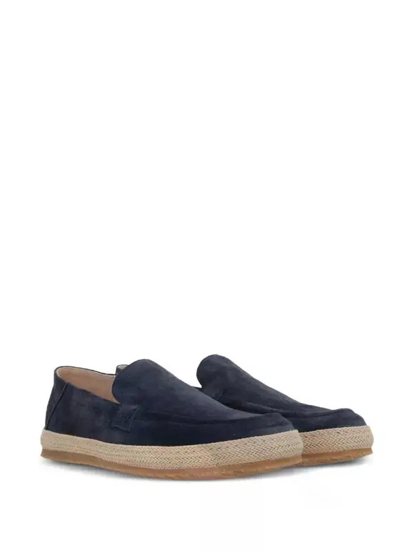 STUART WEITZMAN Suede Loafers
