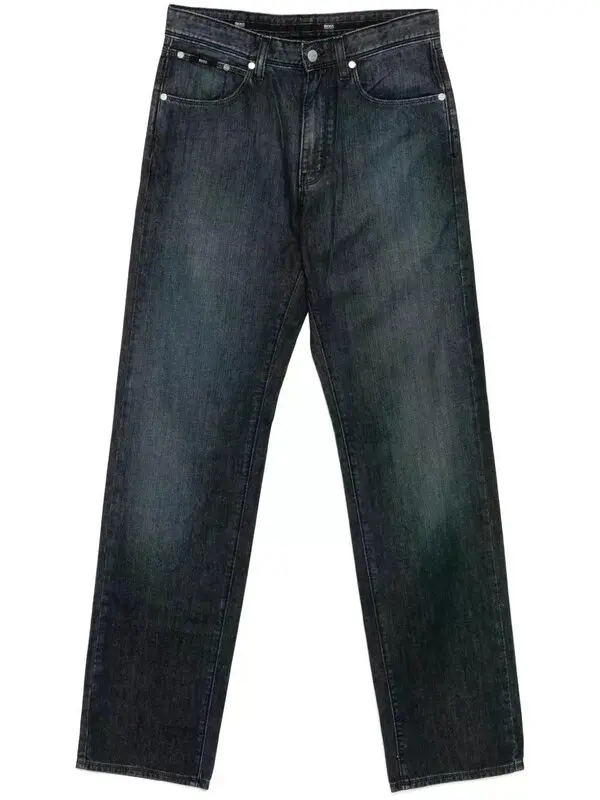 BOSS Straight Leg Jeans - Blue