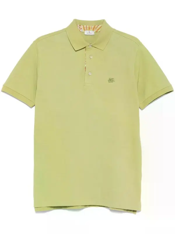 Etro Logo-embroiderde Polo Shirt
