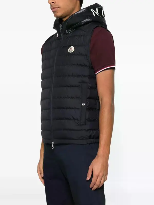 Moncler Bourget Gilet - Blue