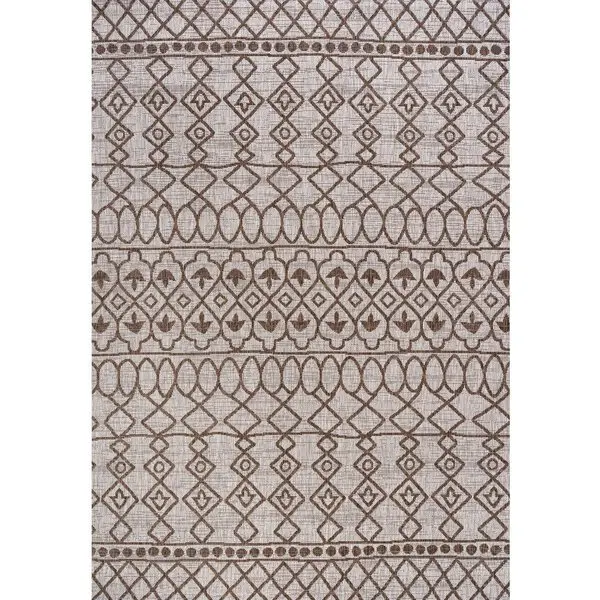 JONATHAN Y Kafel Bohemian Indoor/outdoor Area Rug - Beige/brown