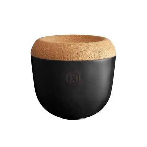 EMILE HENRY Made In France Garlic Pot - Truffle