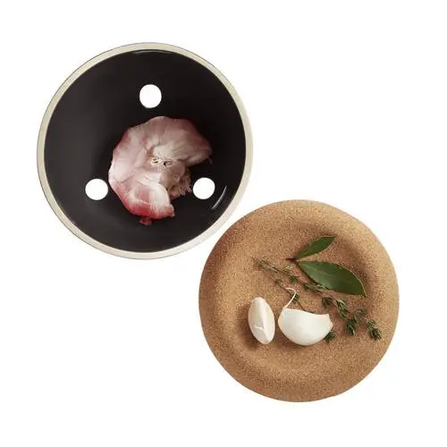 EMILE HENRY Made In France Garlic Pot - Truffle