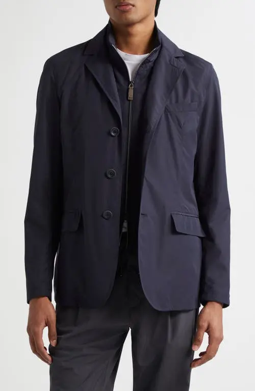 Herno Byron Blazer With Removable Bib