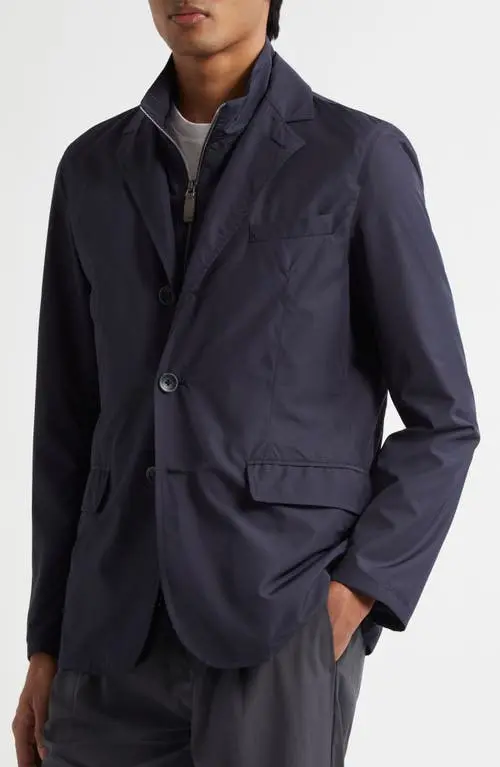 Herno Byron Blazer With Removable Bib