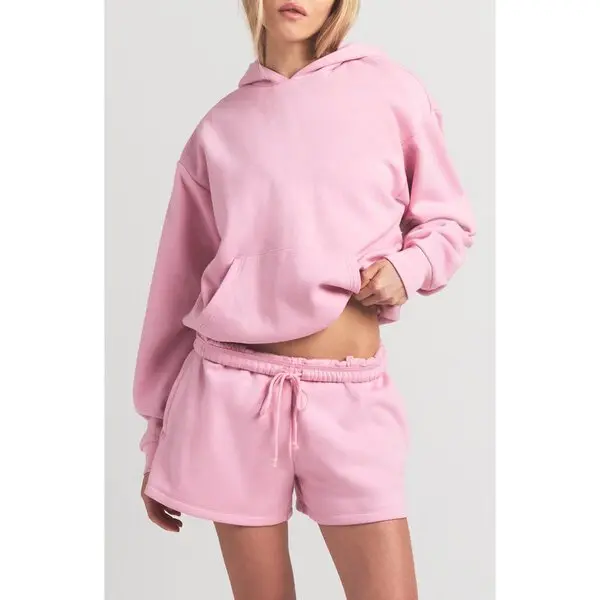SKIMS Cotton Fleece Blend Classic Hoodie - Halite