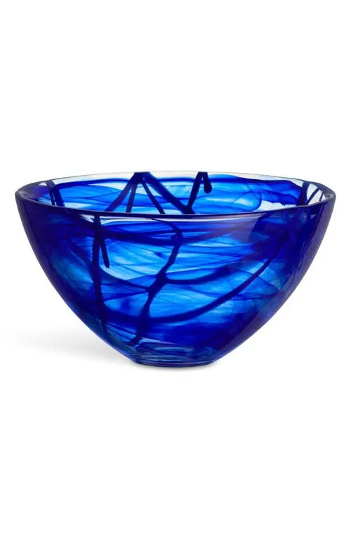 KOSTA BODA Contrast Bowl - Blue