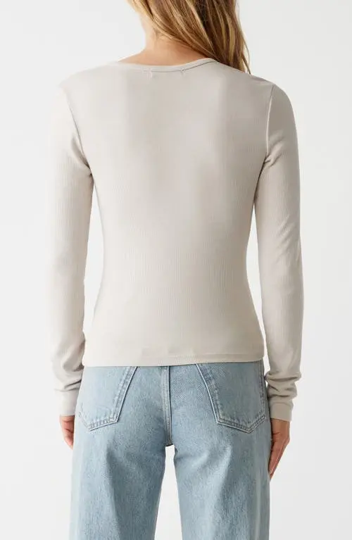 Michael Stars Remi V-neck Rib Top