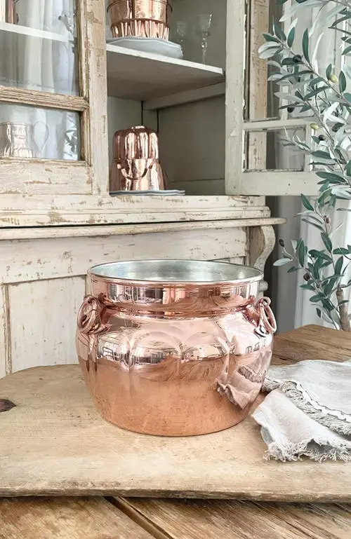 COPPERMILL KITCHEN Vintage Inspired Cauldron Pot