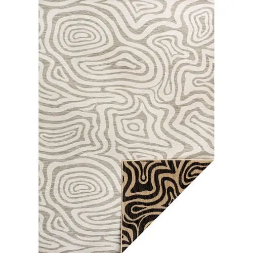 JONATHAN Y Eryx Modern Bohemian Abstract Organic Reversible Machine-washable Indoor/outdoor Area Rug - Gray/cream