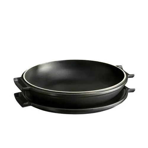 EMILE HENRY Delight 2.3 Quart Tart Tatin Set - Slate