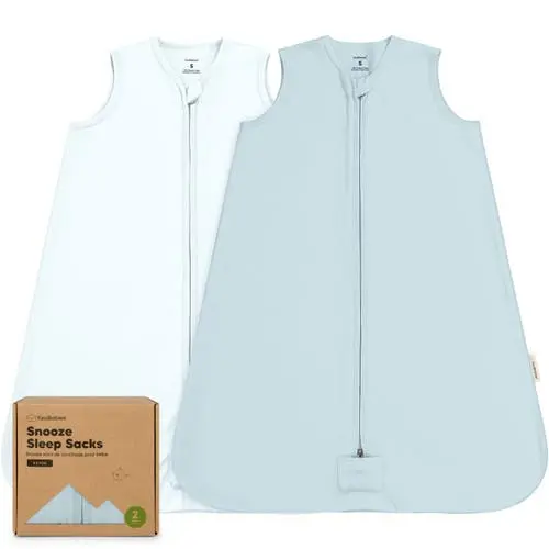 KEABABIES 2-pack Snooze Sleep Sacks - Glacier