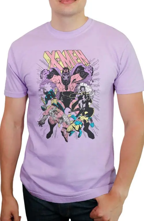 MARVEL: X-MEN '97 Pink Retro Poster Short Sleeve Graphic T-shirt