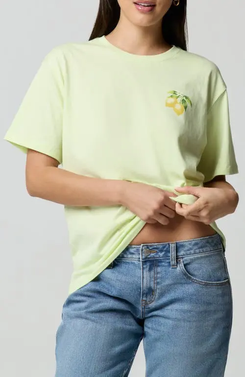 FLORENCE BY MILLS Graphic T-shirt - Lemon Capri
